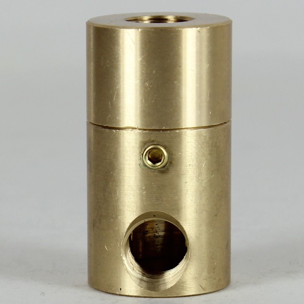 1/8ips Threaded - 7/8in Diameter Rotating Swivel Unit with Locking Screw