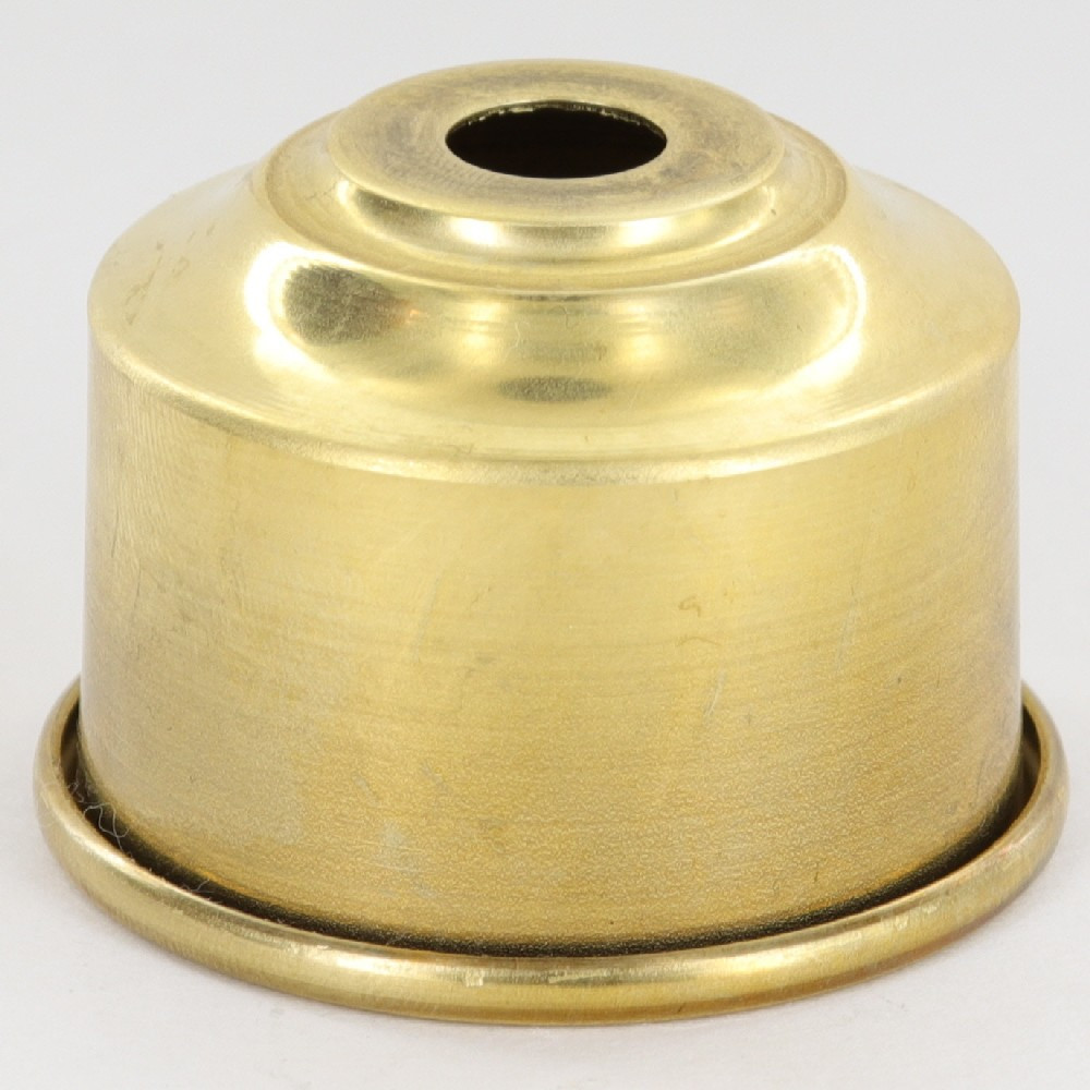1-5/8in. Rolled Edge Cup - Unfinished Brass