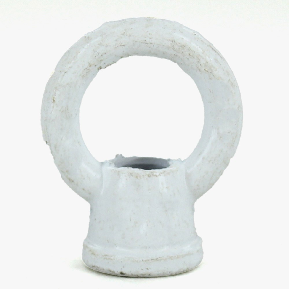 1/8IPS - Female Threaded - Zinc Die-Cast Loop with Wire Way - White ...