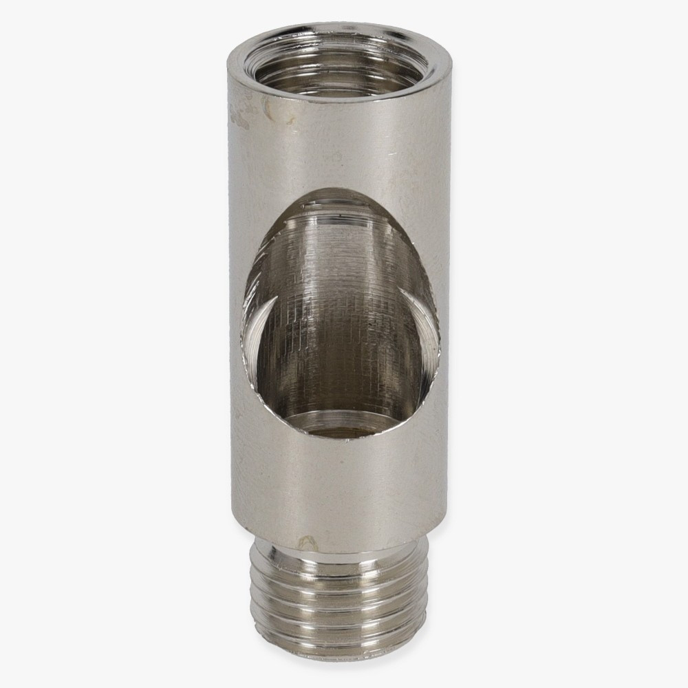 1/4ips - 13/16in X 1-3/4in Coupling - Polished Nickel