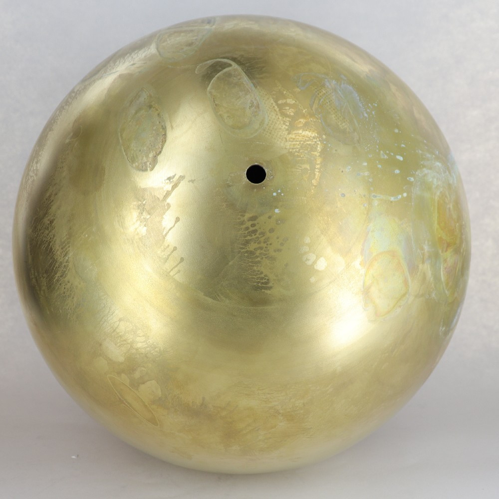 12in. (300mm) Soldered Brass Ball with 1/8 Slip Through Hole