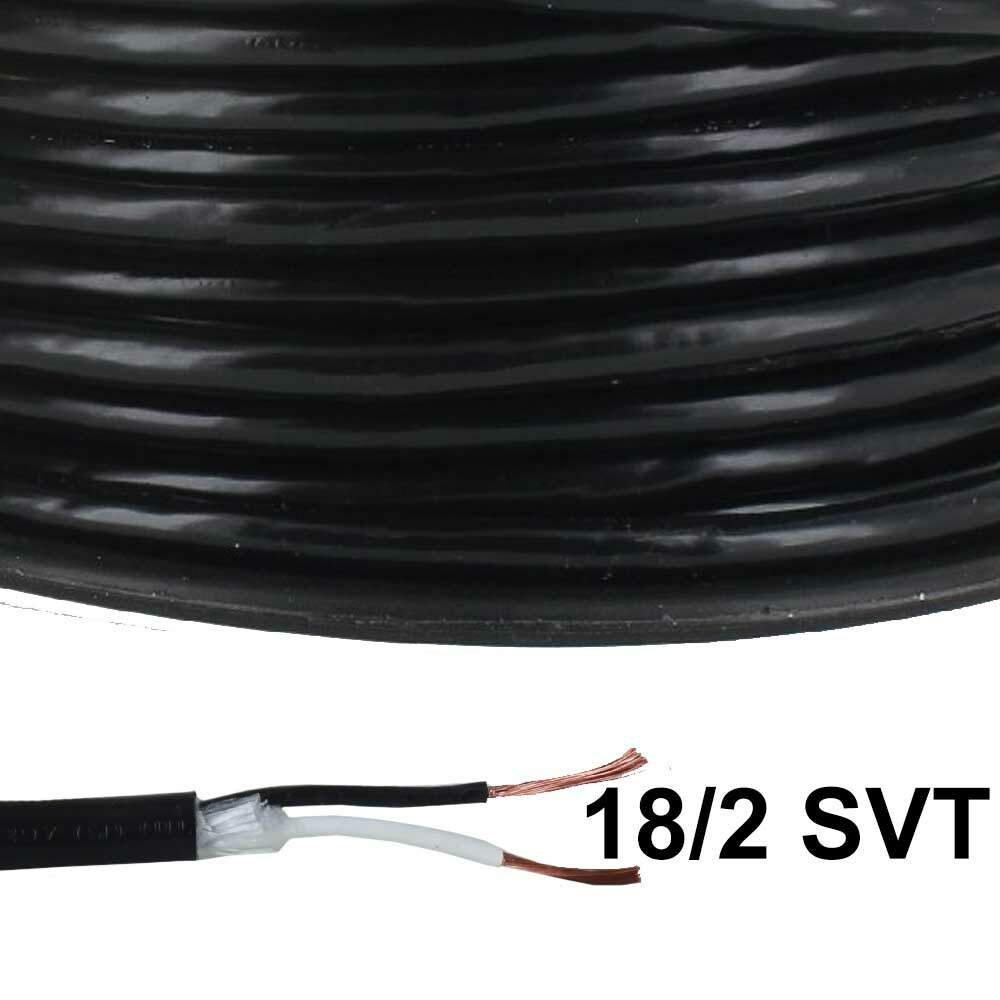 SVT Round Pendant and lamp Wire - Service Cord - Fabric/Plastic | Grand ...