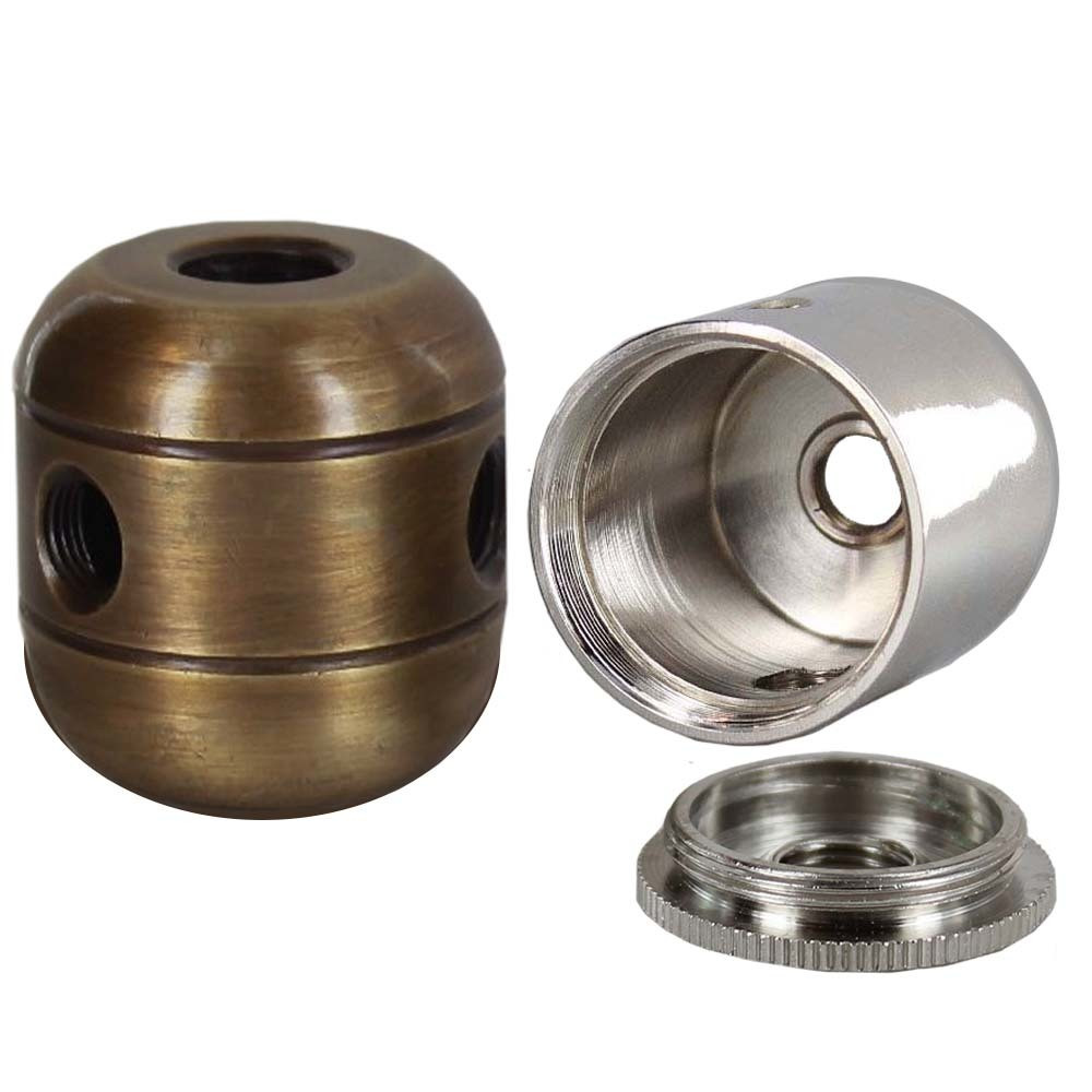 Junction Bodies for Lamps and Chandeliers | Grand Brass Lamp Parts, LLC.