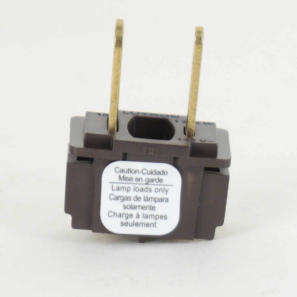 Architectural Replacement Plug for use with Lutron Dimmable Receptacles ...