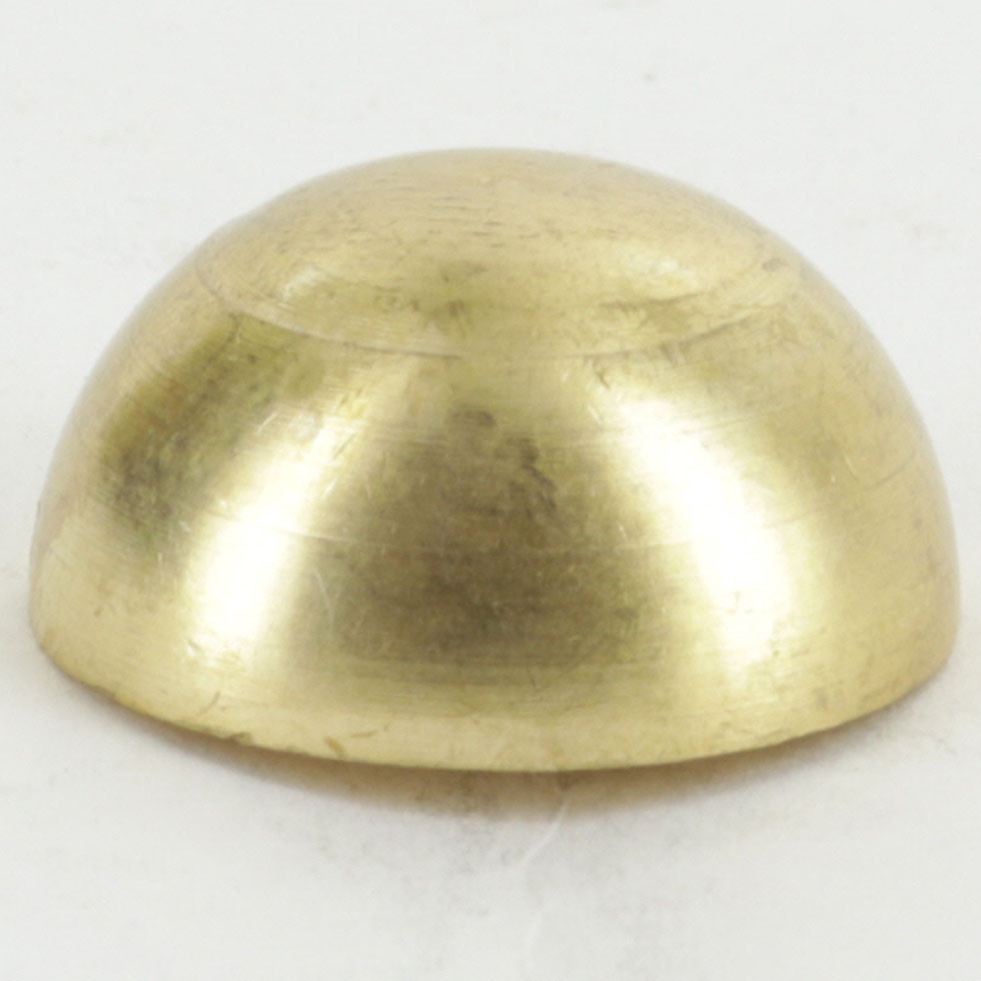 Turned Brass Half Balls | Grand Brass Lamp Parts, LLC.