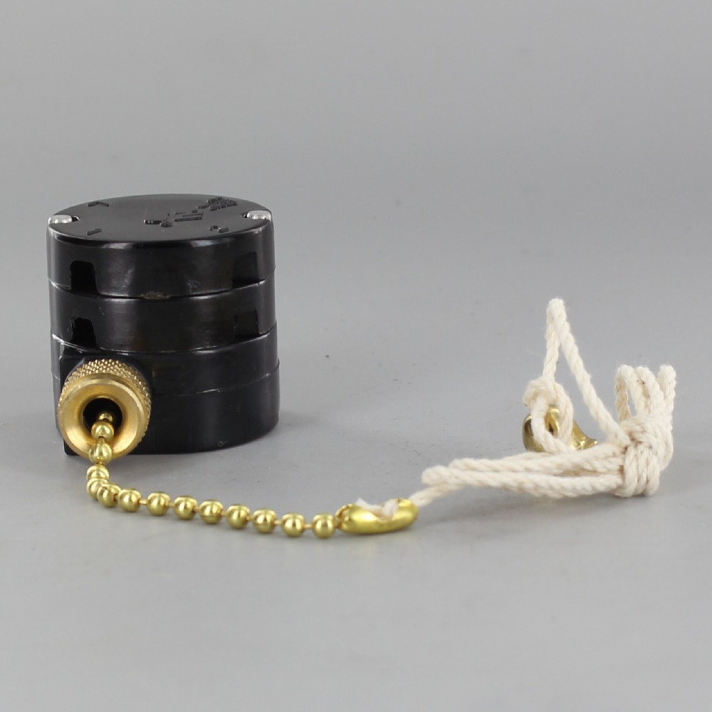 On-Off Pull Chain Switch with Metal Shell