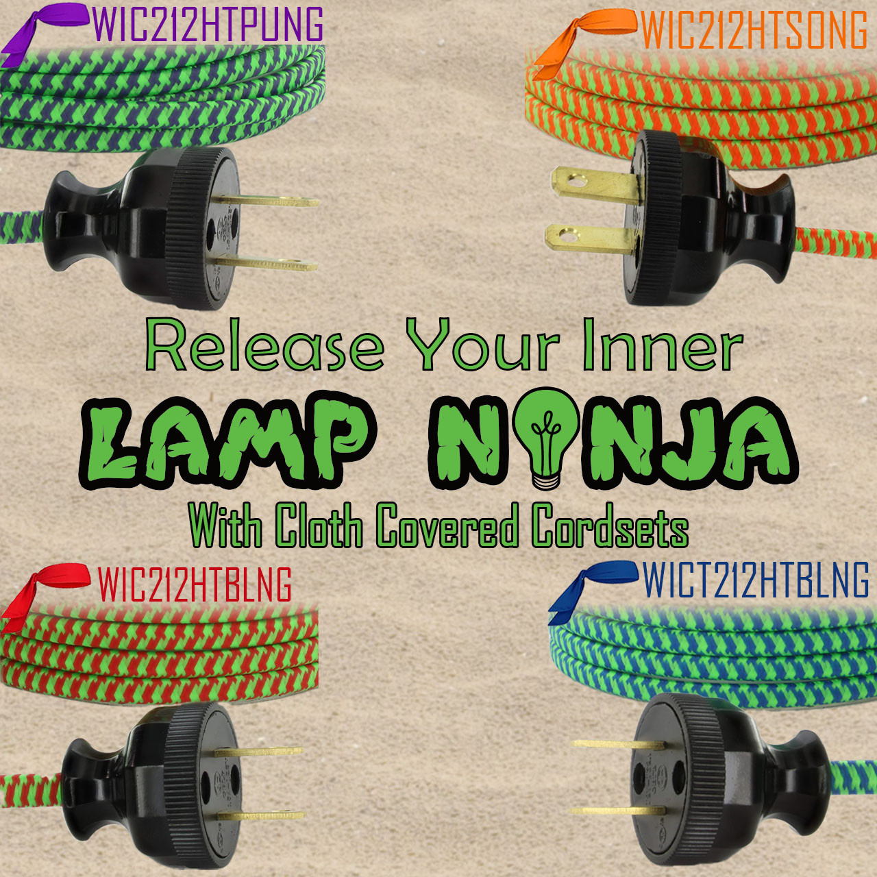 New Wire & Cordsets | Grand Brass Lamp Parts, LLC.