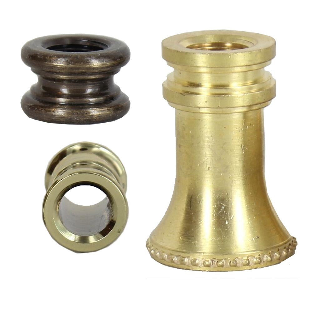 Turned Brass Necks | Grand Brass Lamp Parts, LLC.