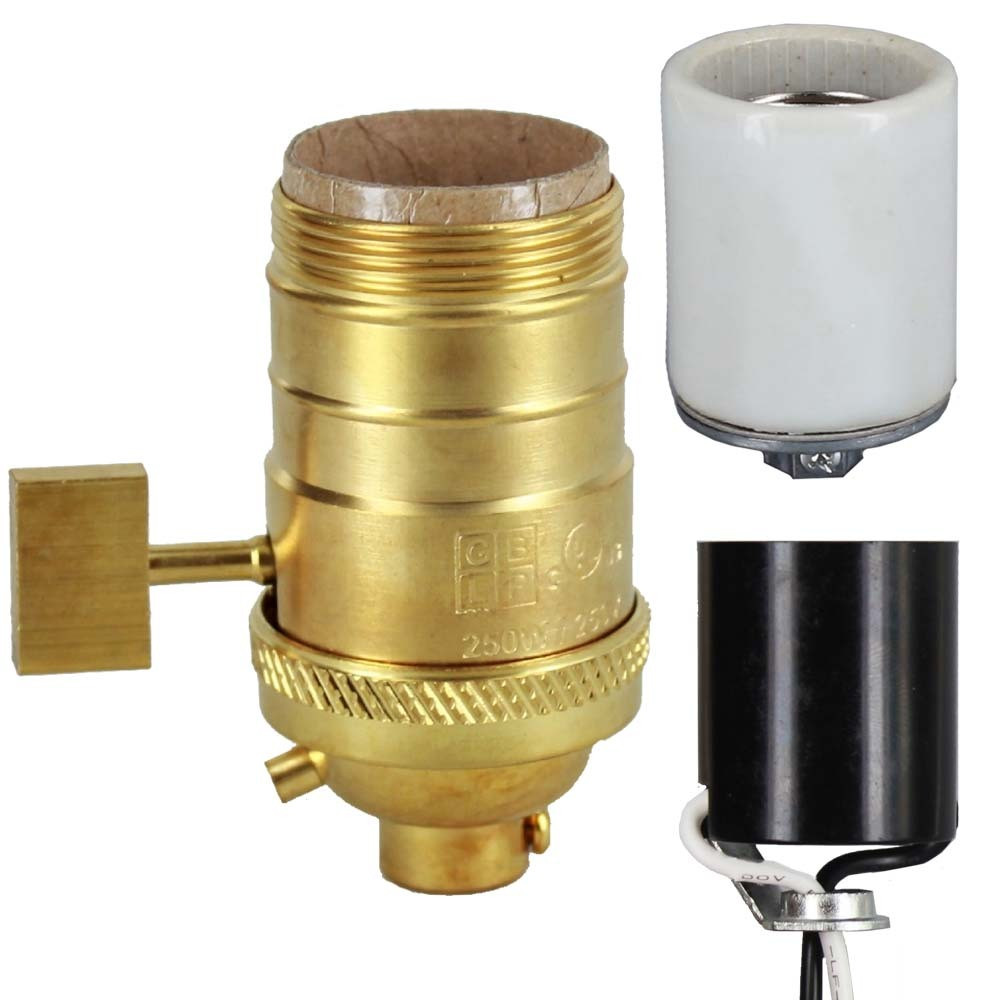 Lamp Sockets - Light Sockets - Lamp Holders | Grand Brass Lamp Parts, LLC.
