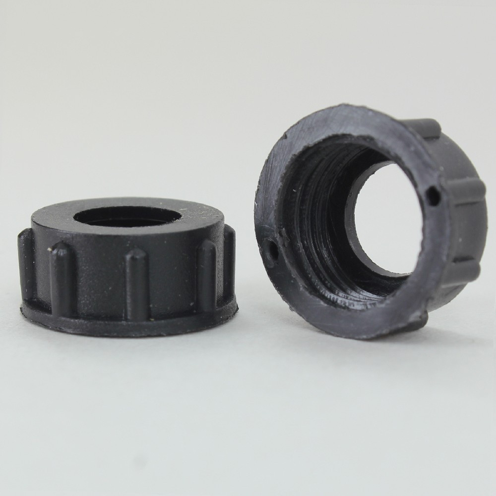 1/4ips. Female Threaded Plastic Insulating Bushing - Black
