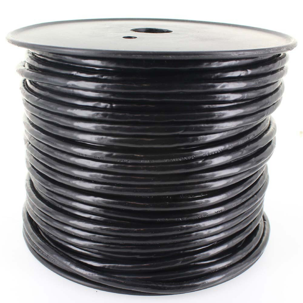 BLACK HEYCO STRAIN RELIEF FOR USE WITH SVT CORD.