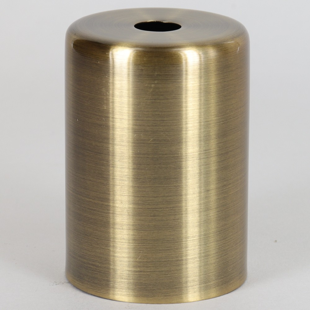 2-1/4in Tall Edison Lamp Socket Cup - Antique Brass