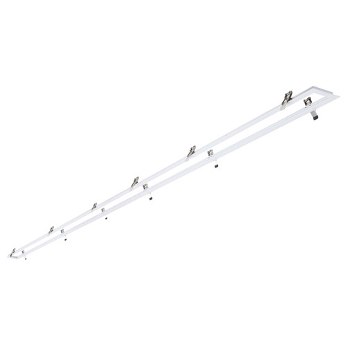 Momentum - 8 Foot Flange Kit - White Finish - Grand Brass Lamp Parts, LLC