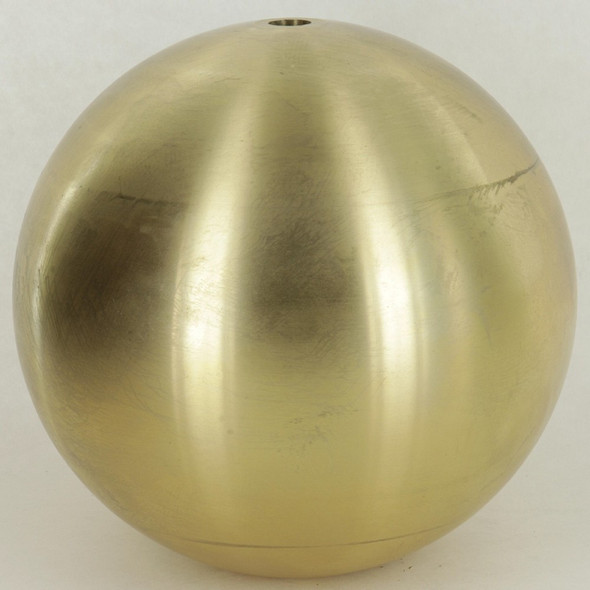 200mm Diameter Cast Brass Hollow Ball Sphere with 10.5mm (0.413in ...