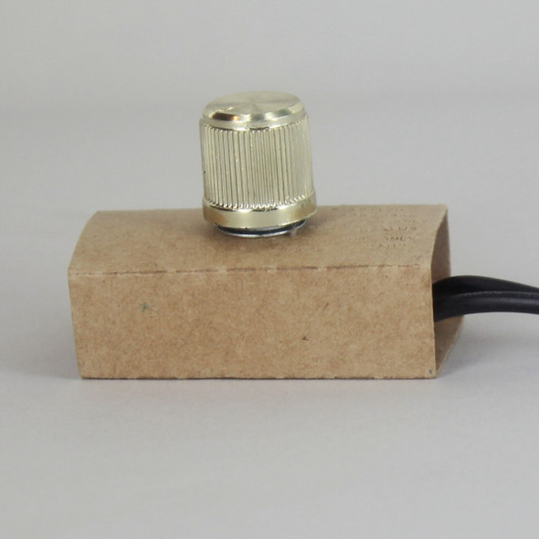 300W Max - 120V Rotary Dimmer Switch with Plastic Housing and 1/4in ...
