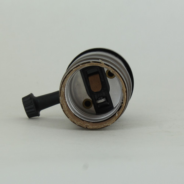 3-Way Turn Knob E-26 Base Lamp Socket with Quick Slide Wire Terminal ...