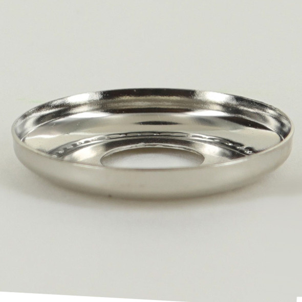 1in Diameter Turned Beaded Brass Checkring - Unfinished Brass