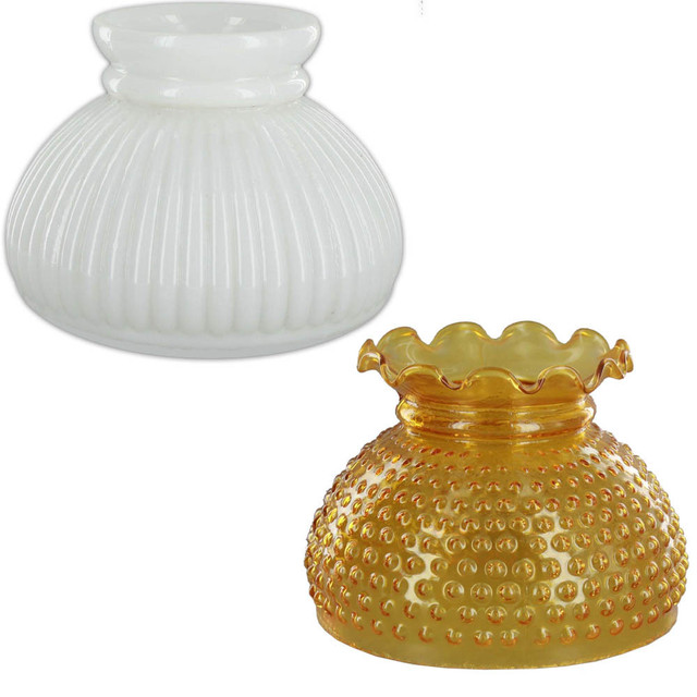 Student Oil Lamp Shades | Grand Brass Lamp Parts, LLC.