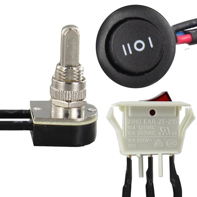 Switches - Fixture - Power Cord - Photo Sensors | Grand Brass Lamp ...
