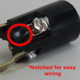 2in. Candelabra Lamp Socket with 1/8ips. Threaded Hickey and Cardboard ...