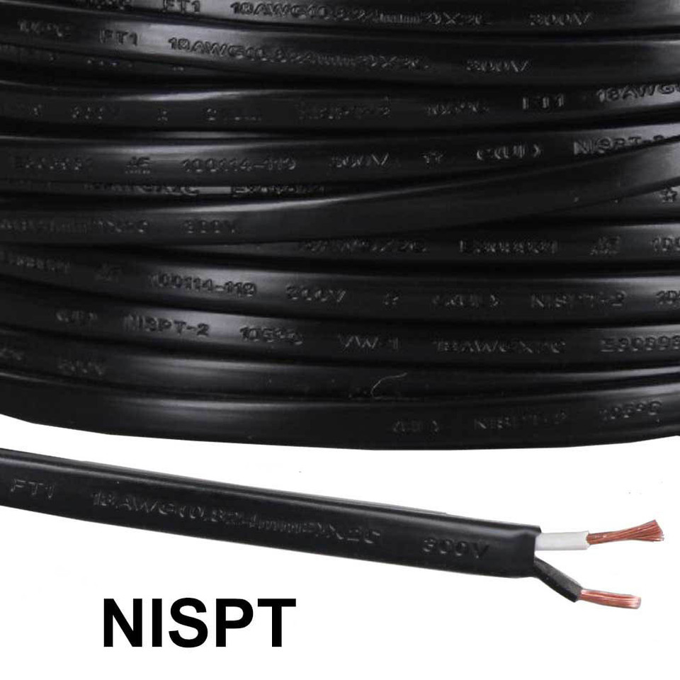 SPT Flat Type Lamp and Chandelier Wire | Grand Brass Lamp Parts, LLC.