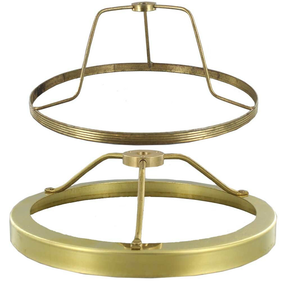 Lamp Shade Holders - Lamp Shade Fitters | Grand Brass Lamp Parts, LLC.