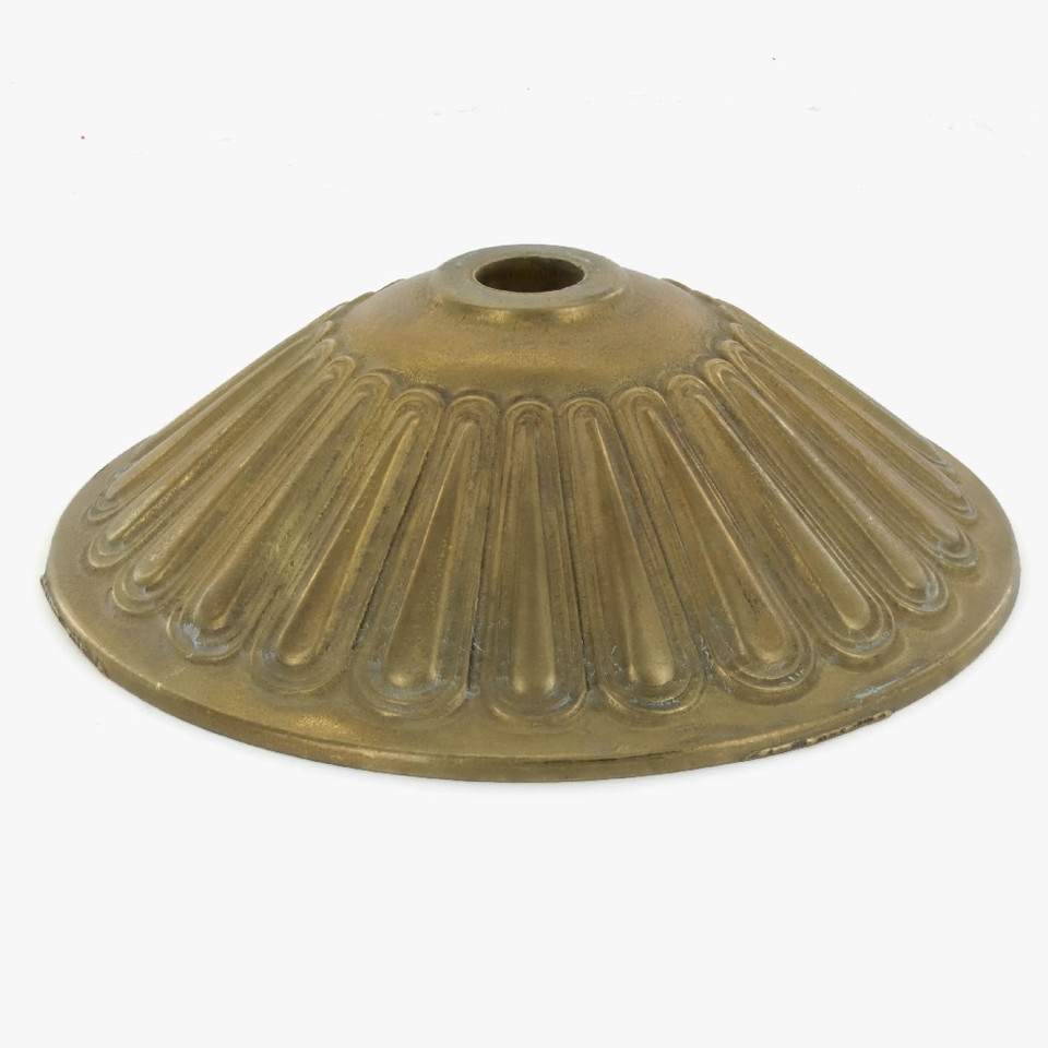 8in Diameter Cast Brass Hexagon Canopy/Backplate with 1/8ips Slip ...