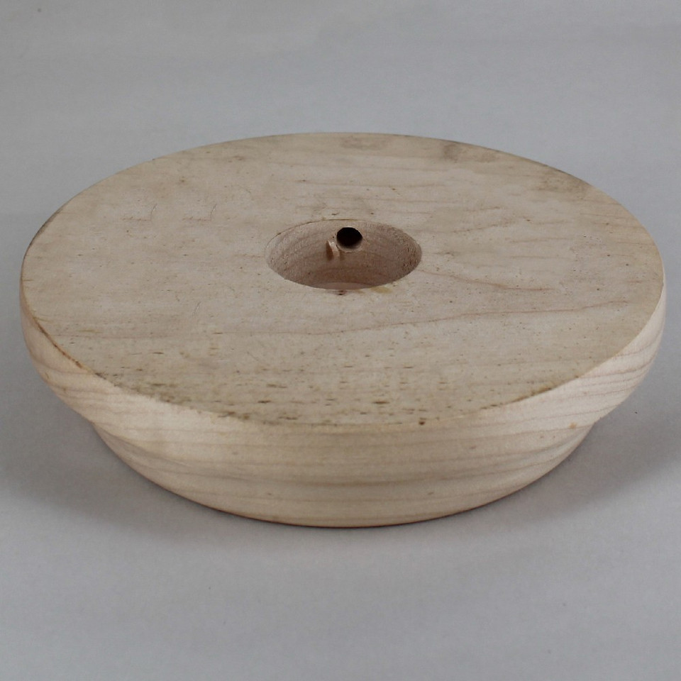 3-1/2in. Raw Wood Base