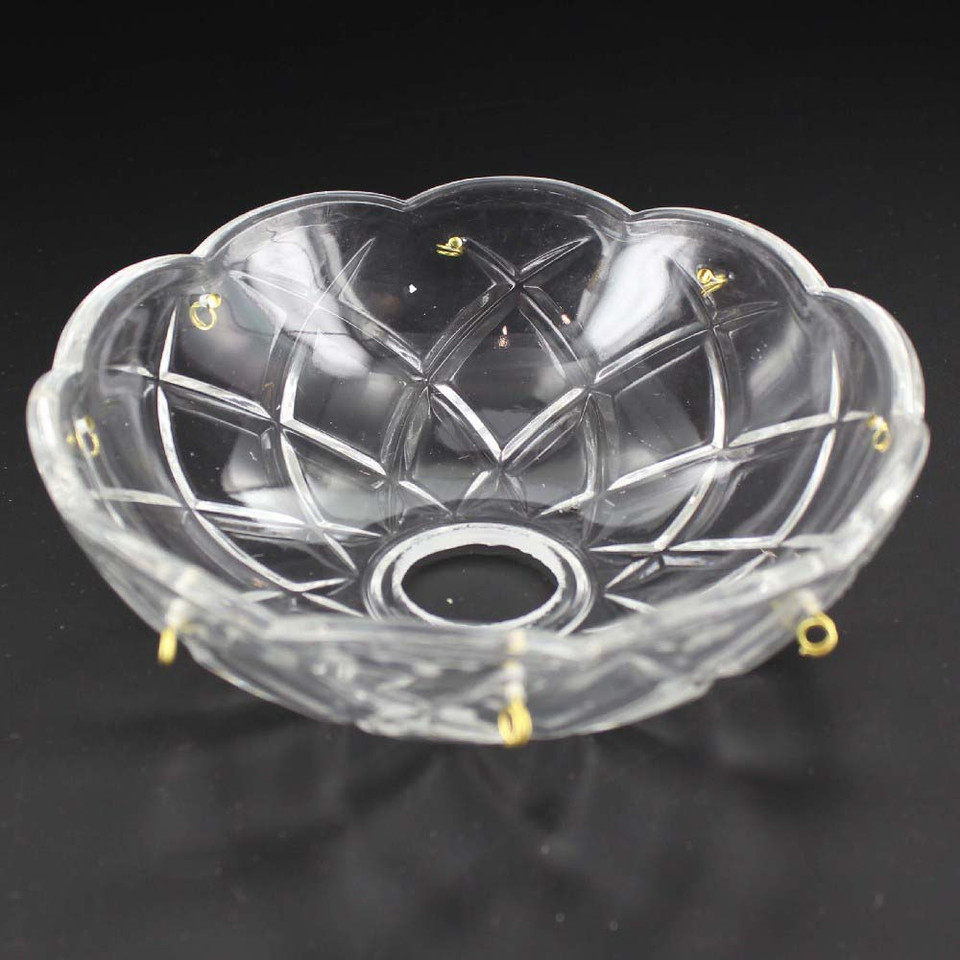 Crystal Bobeches | Grand Brass Lamp Parts, LLC.