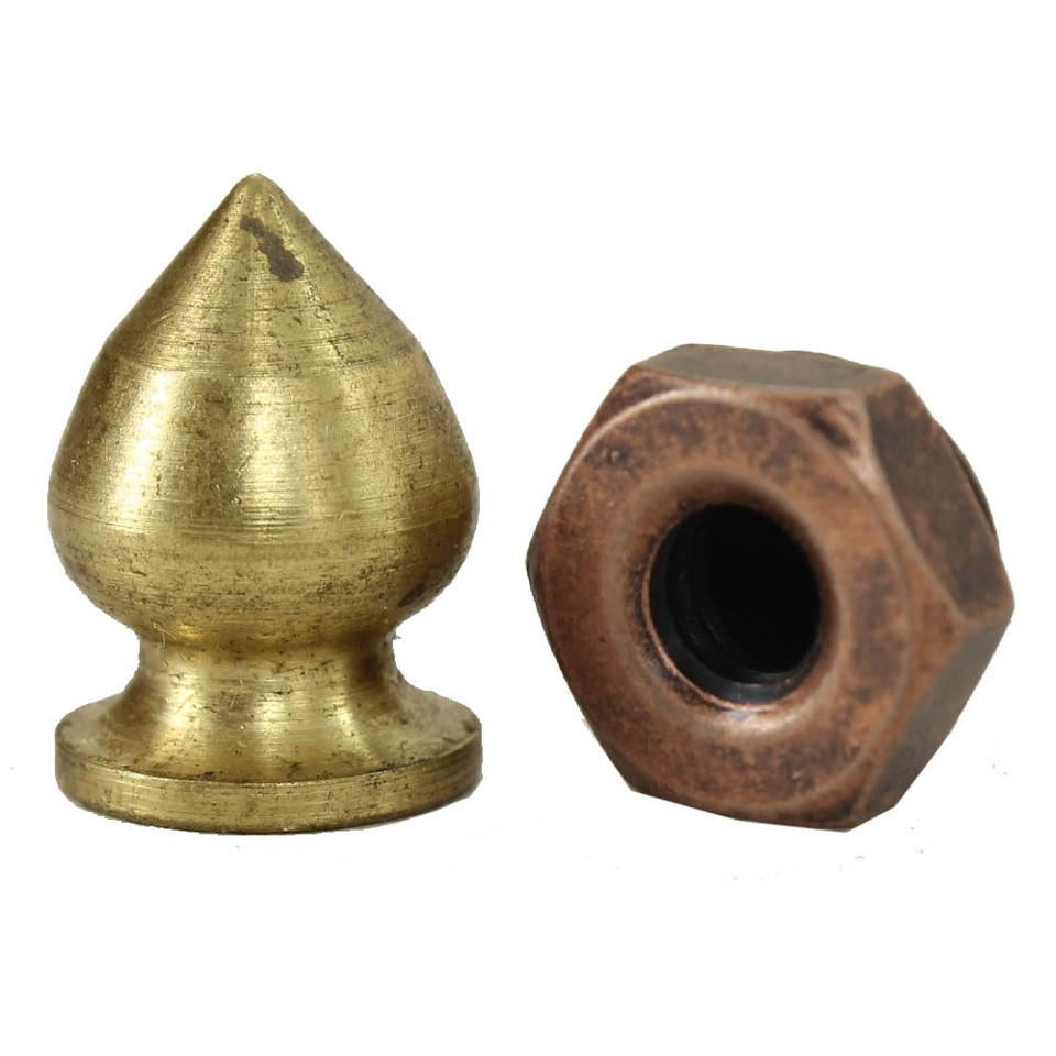 Lamp Finials, Caps, and Knobs | Grand Brass Lamp Parts, LLC.