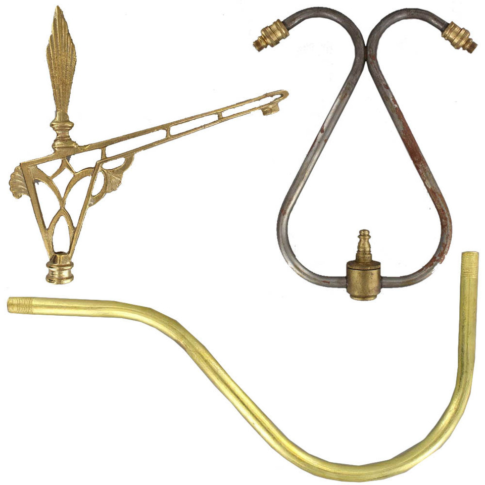 Bent Lamp Arms | Grand Brass Lamp Parts, LLC.