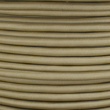 18/3 SJT-B Antique Gold Nylon Covered Lamp and Lighting Wire