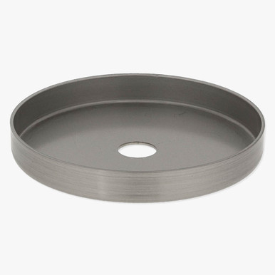 Brushed/Satin Nickel Finish Cap Cover for BOST25 Steel Bodies w/ 1/8ips ...