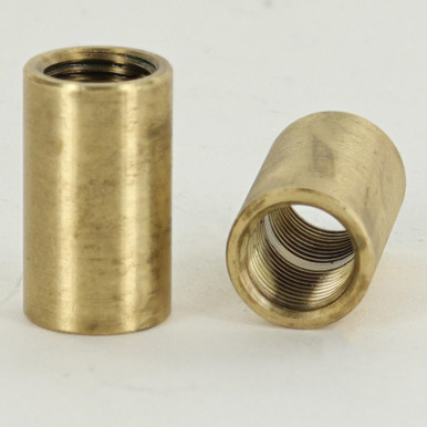 Metric M10X1.0 X 1/8ips Brass Coupling.