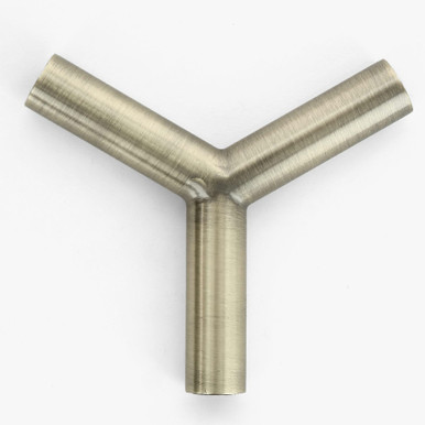 1/8ips Brass Female Threaded Y Shape Arm - Antique Brass.