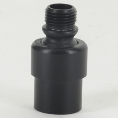 1/8ips Threaded Modern Adjustable Swivel - Black Finish