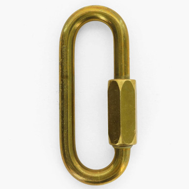 9/32in. Thick Solid Brass Quick Link