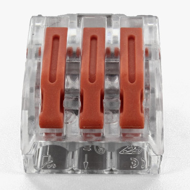 3 Pole Lever Wire Connector