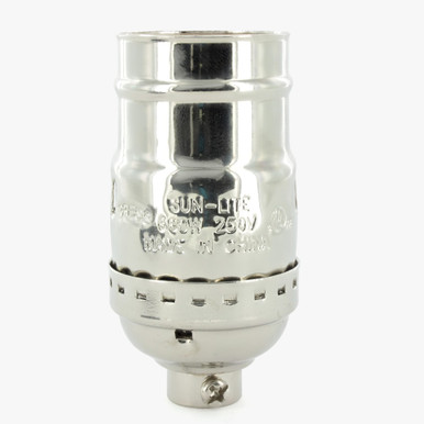 Full Range Socket Dimmer Medium Base Candle Socket w/Paper Liner 150W ...