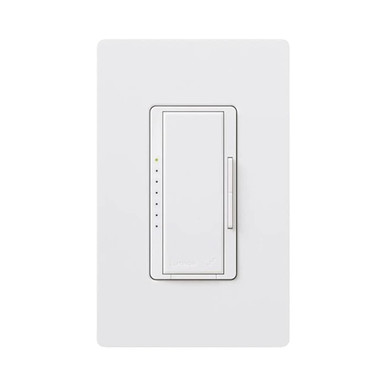 Lutron - RRD-PRO-WH Maestro PRO LED+ dimmer for RadioRA 2 and RA2 Select