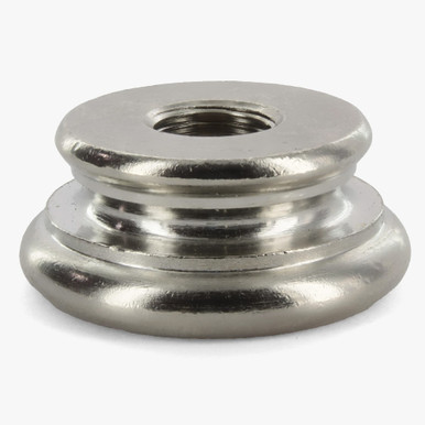 1/8ips. X 1/8ips. Female Threaded Squat Neck - Polished Nickel
