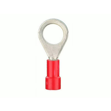 #14 Crimp-On Ring Terminal for use with 22-16 Gauge Wire Sizes