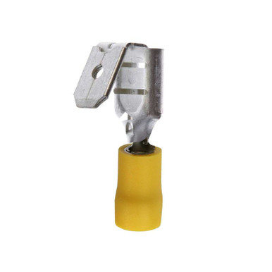 12-10 AWG - Vinyl Insulated Piggyback Terminal - Yellow