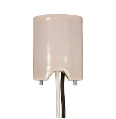 E-39 Mogul Base Porcelain Keyless Socket with Mounting Screws and 30in ...