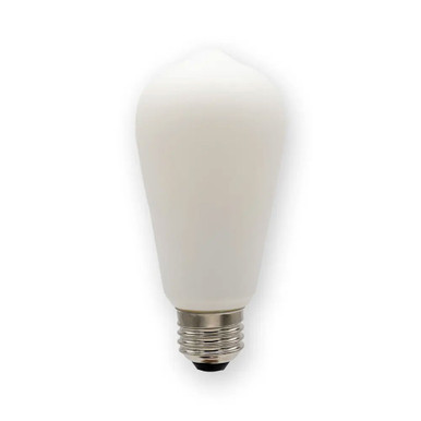 7.0W/S19 SHAPE, E26 BASE, DIMMABLE BISTRO LIGHT FILAMENT BULB W ...