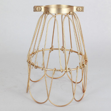 Copper Finish Bulb Cage
