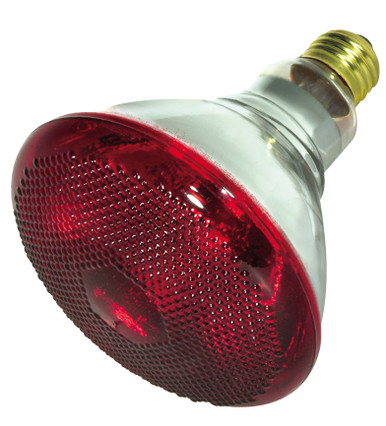 175 Watt BR38 Incandescent - Red Heat - 5000 Average rated hours ...