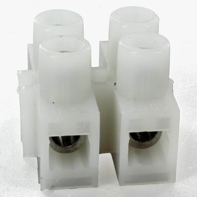 2 Pole Low Profile Wire Protector Terminal Block for wire sizes 12-22 ...