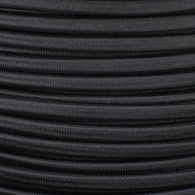 16/2 Black SPT-2 Nylon Covered Overbraid Wire