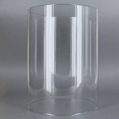 6in Diameter X 12in Height Clear Glass Cylinder